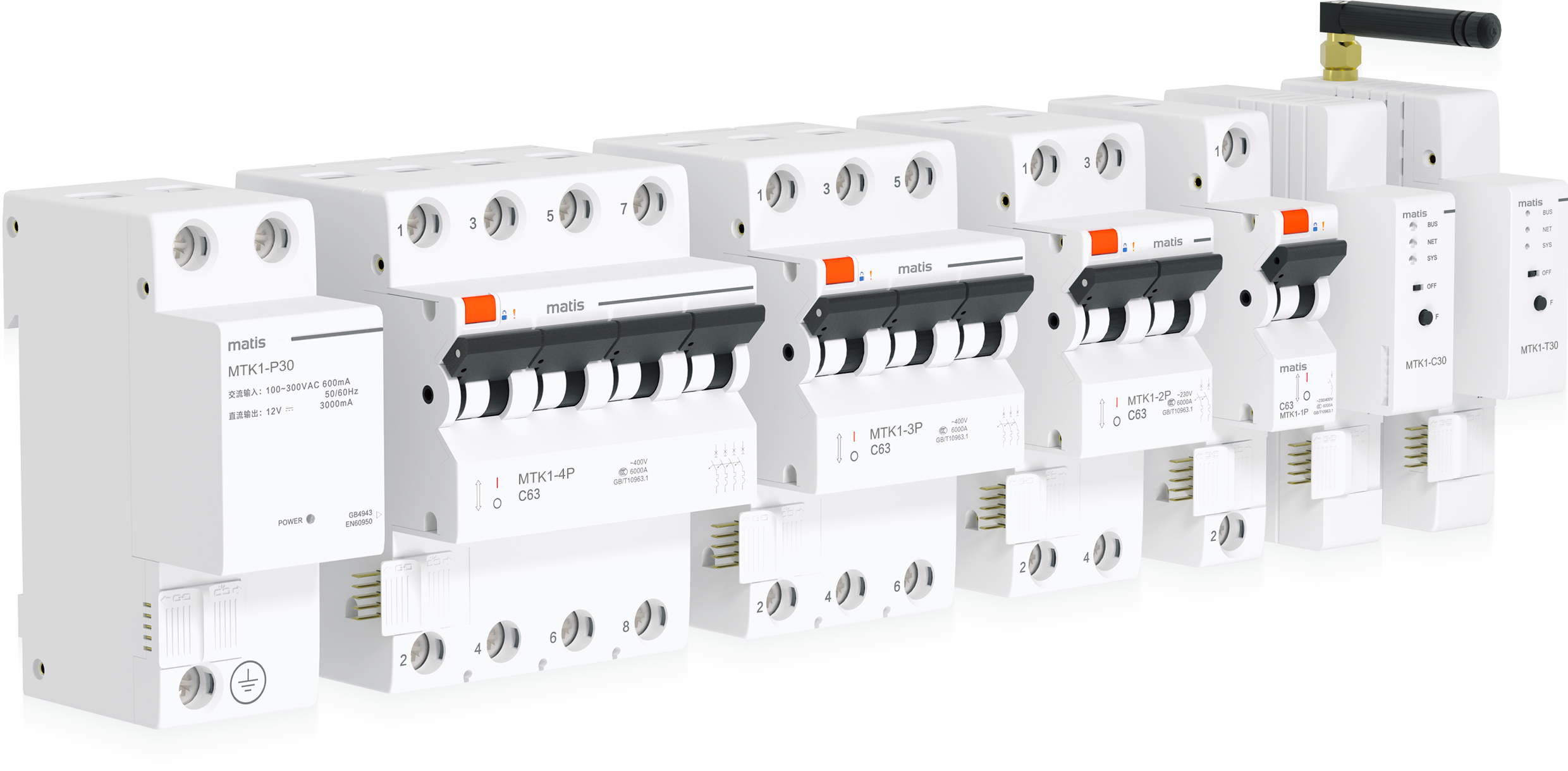Smart Metering MCB MTK1 | Matismart IoT Power Control
